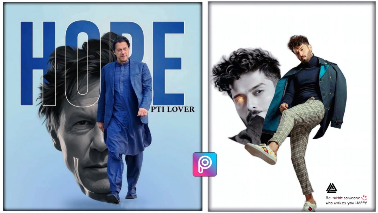 Dual photo editing trick || Dual photo editing in picsart || PicsArt ...