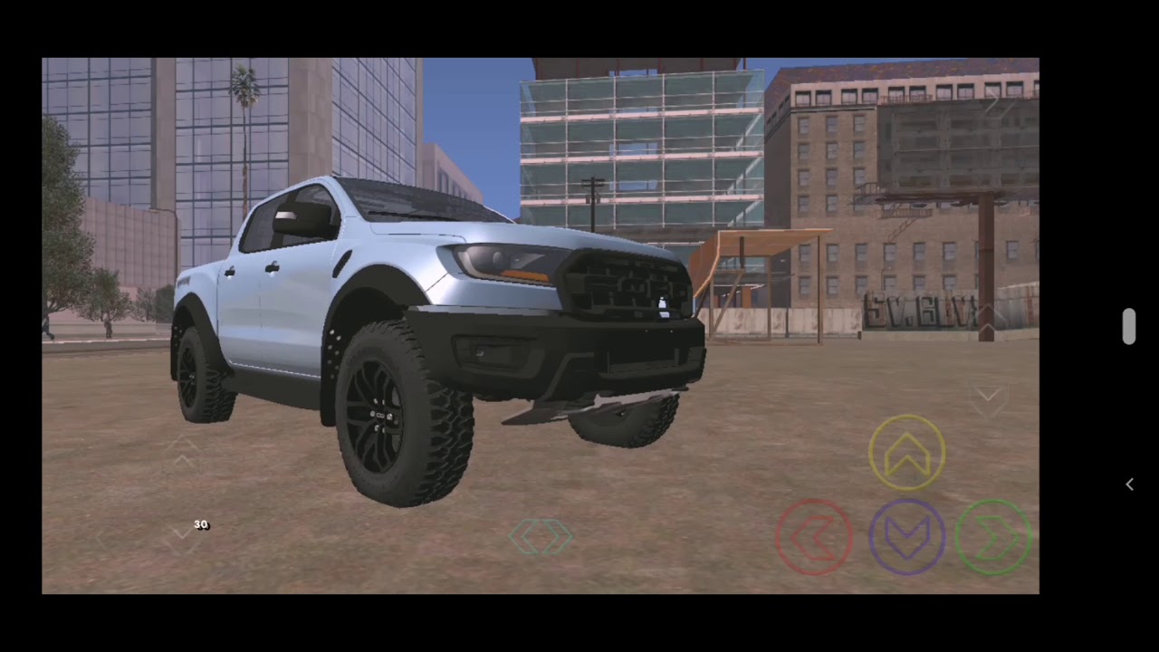 GTA SA Ford Ranger raptor 2020 For Android - YouTube