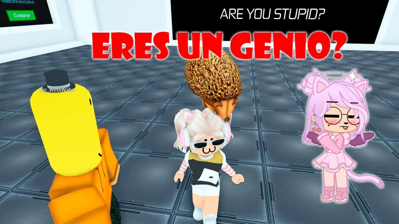 Jugando Are You Genius? en Roblox - YouTube
