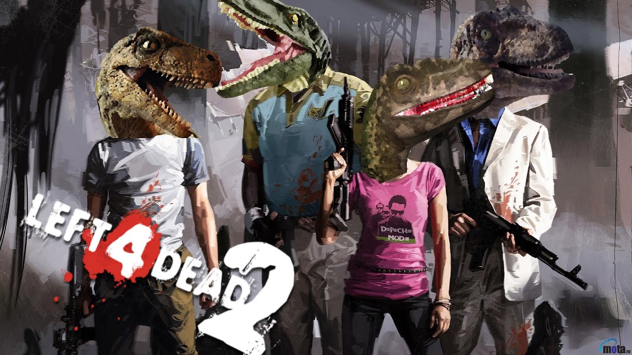 RAPTOR SQUAD GOALS ! | Left 4 Dead 2 Raptor mod With: DksGaming ...