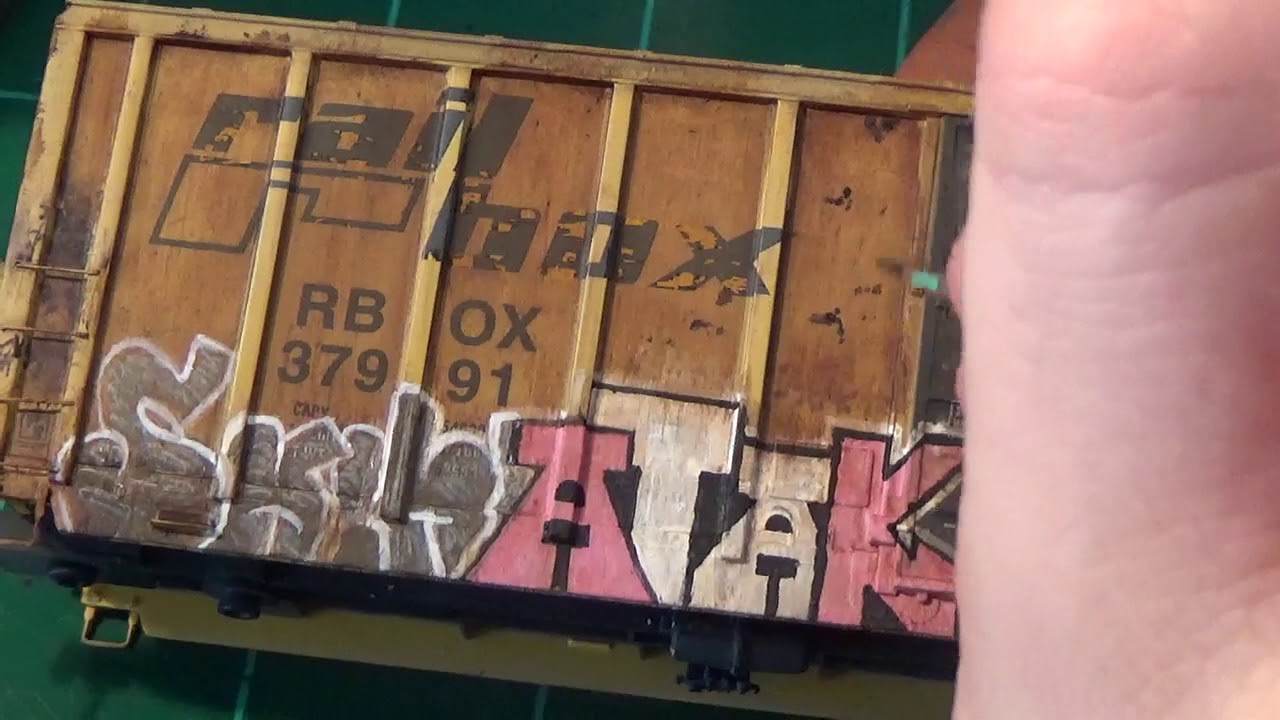 The Railbox! HO Boxcar Weathering Series. Episode 2. - YouTube