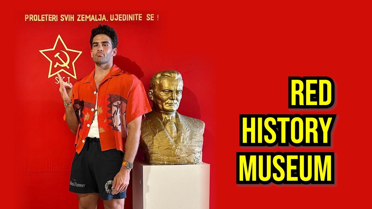 HASANABI visits the RED HISTORY MUSEUM - YouTube