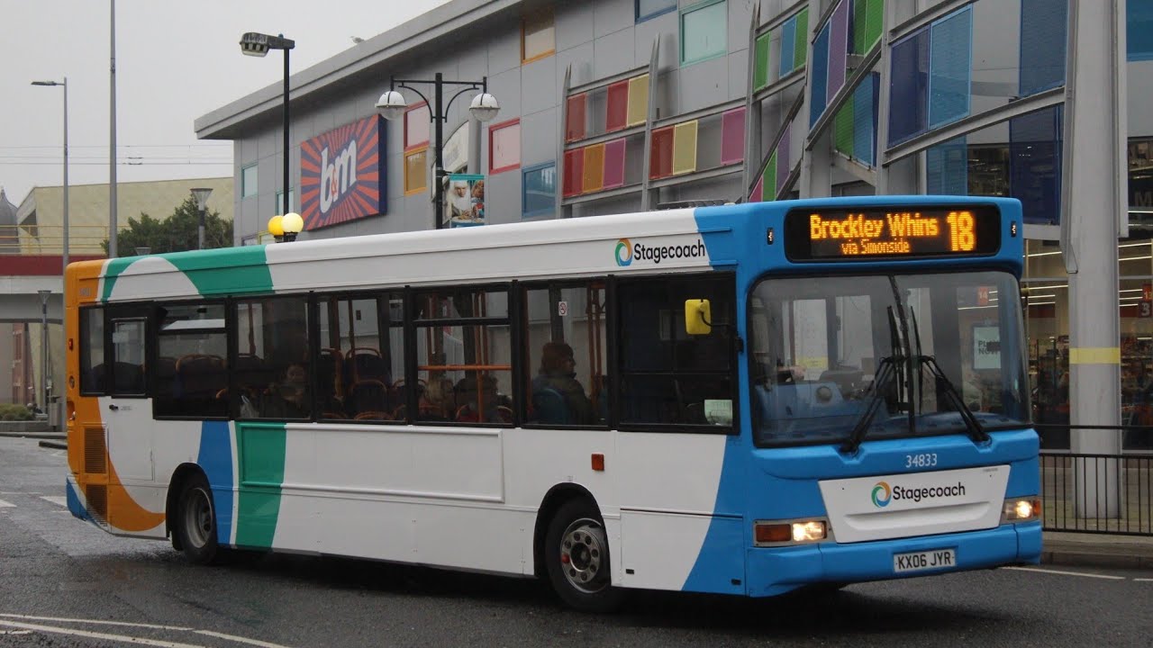 Stagecoach NE | KX06 JYR / 34833 | Dennis Dart Plaxton Pointer | The 18 ...