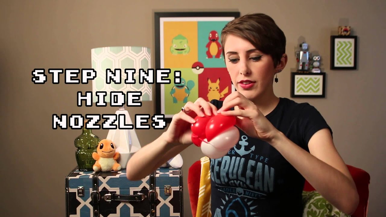 Gotta Twist 'Em All - Voltorb/Electrode Balloon Animal Tutorial - YouTube
