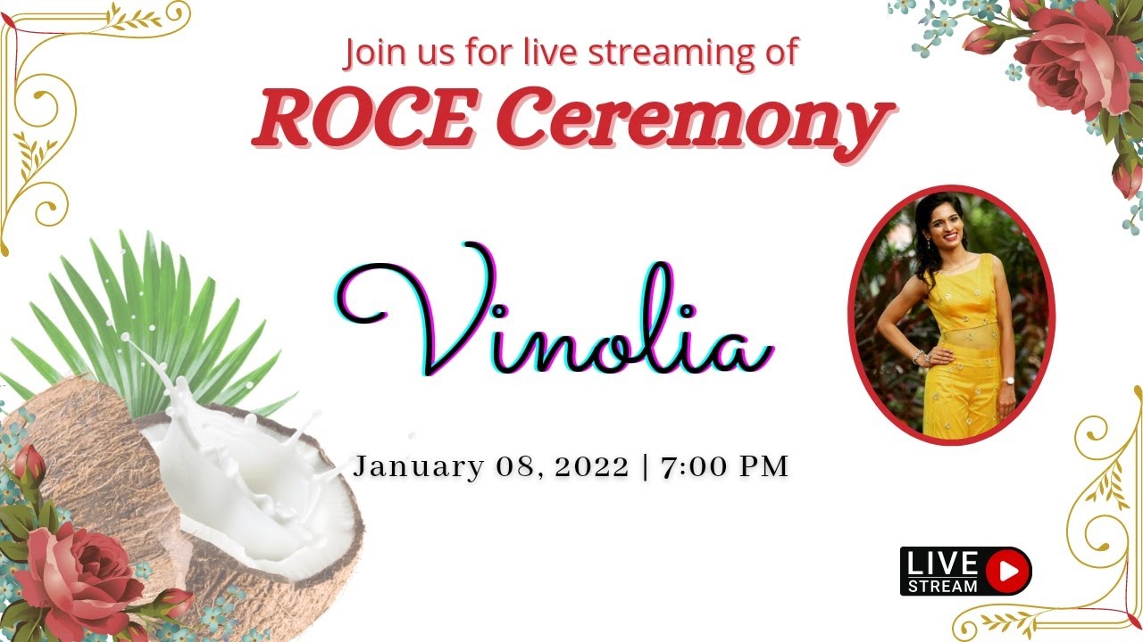 ROCE Ceremony of Vinolia || Live - YouTube