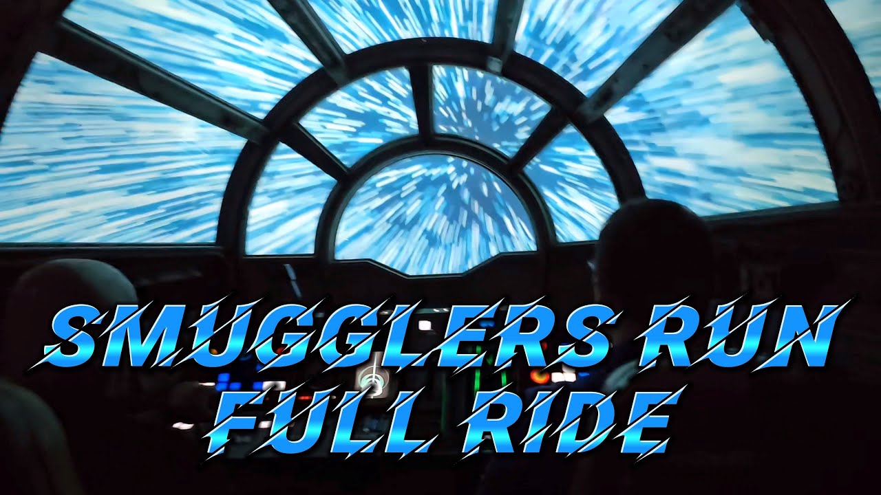 Full Ride Smuggler's Run Hollywood Studios - YouTube