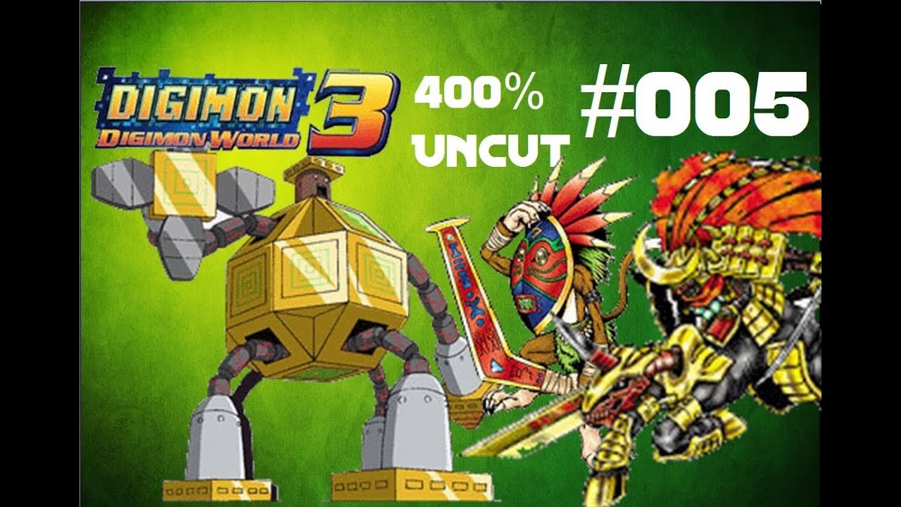 Let's Play Digimon World 2003 400% Uncut Part 5 - Der Südsektor Bulbmon ...