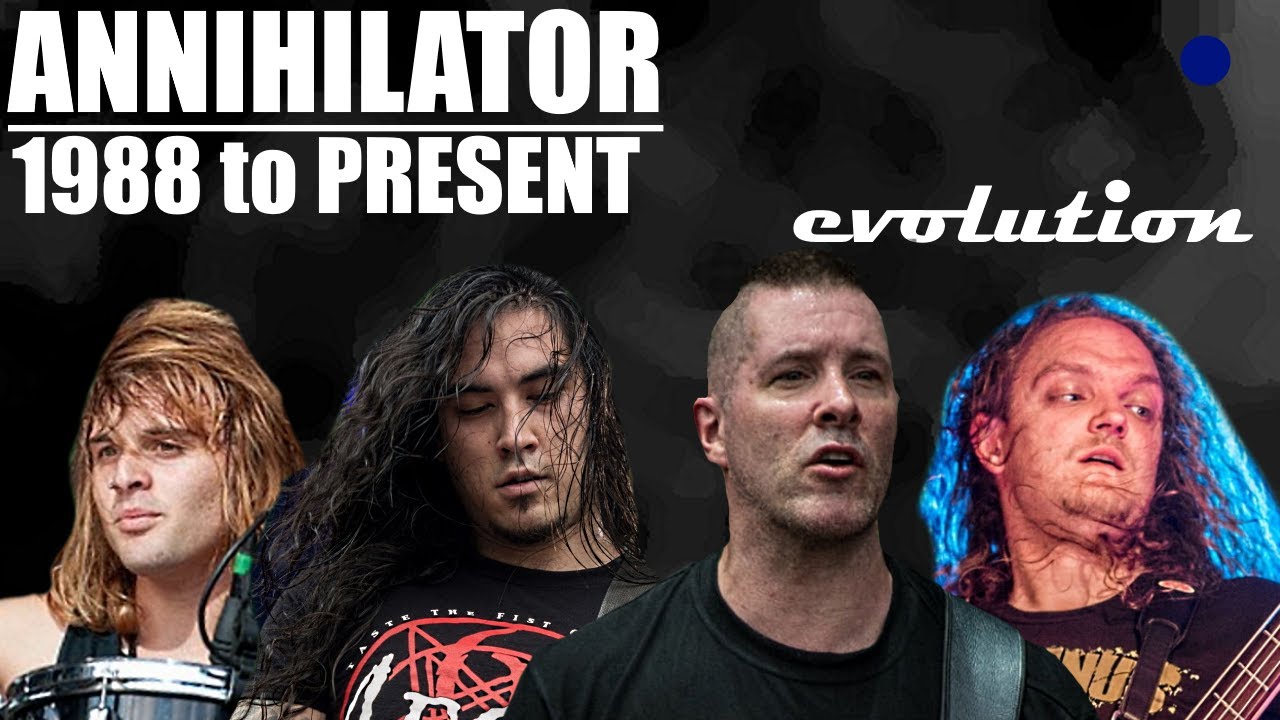 The EVOLUTION of ANNIHILATOR (1988 to present) - YouTube