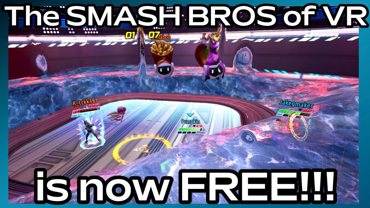 NEW FREE VR Game Launching TODAY is Smash Bros in VR - YouTube