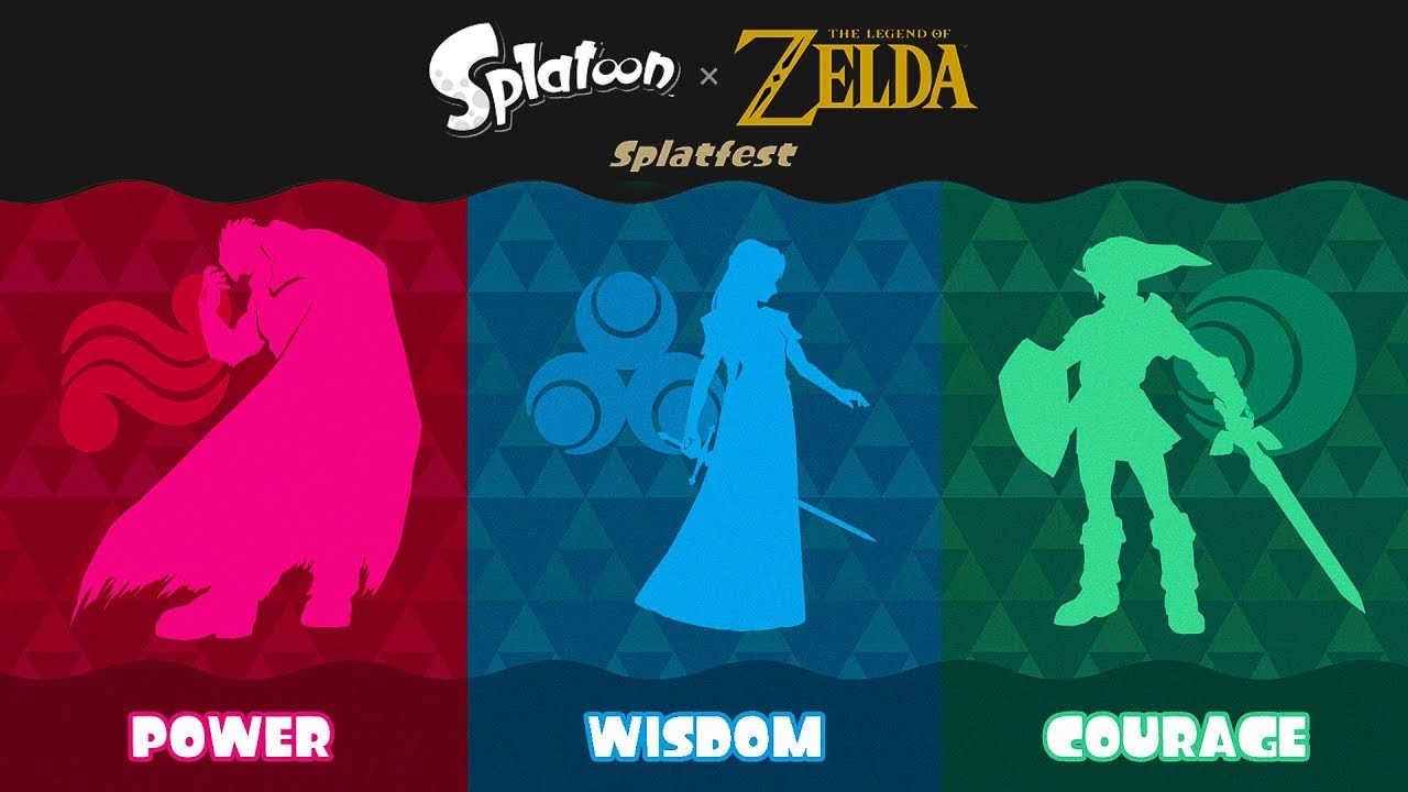 The Legend of Zelda Splatfest in a Nutshell | Splatoon 3 - YouTube