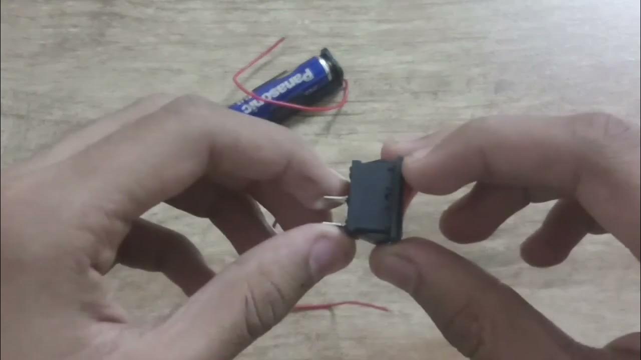 HOW TO MAKE SIMPLE CIRCUIT - YouTube