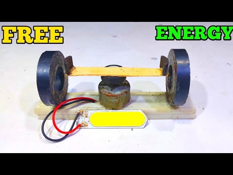 Free energy generator with dc motor || Mini free energy generator ...