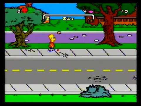 Bart's Nightmare Walkthrough A+ SNES - YouTube