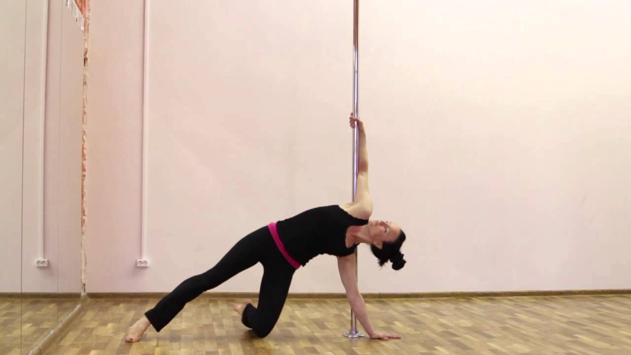 Стойки у пилона - обучающее видео Часть 2 (Pole Handstands Tutorial in Russian Part 2) - YouTube