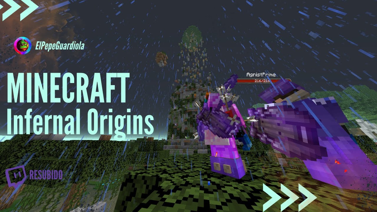 FARMEANDO MOBS Y DETONANDO UNA TORRE - Infernal Origins -MINECRAFT #1 ...