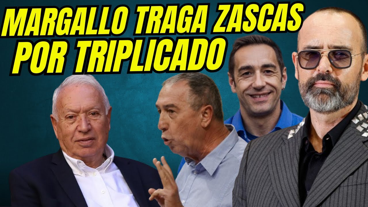 EMILIO DELGADO Y RISTO MEJIDE DAN ZASCA POR TRIPLICADO A MARGALLO ⚡ ...