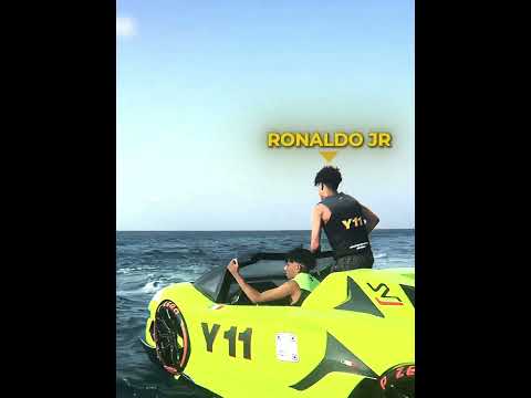 when Ronaldo x Ronaldo JR drive supercars