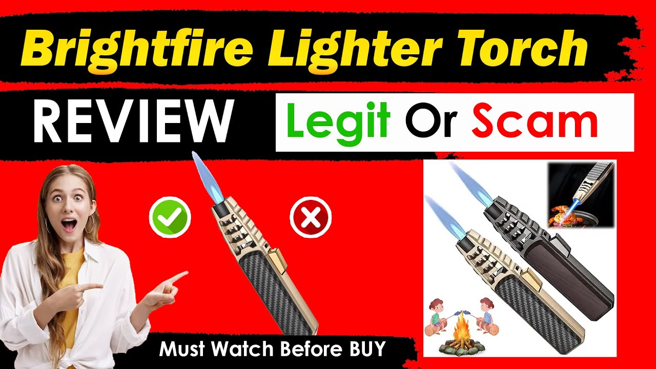 Brightfire lighter review 2024 | is Brightfire legit or Scam | shopbrightfire review - watch now ...