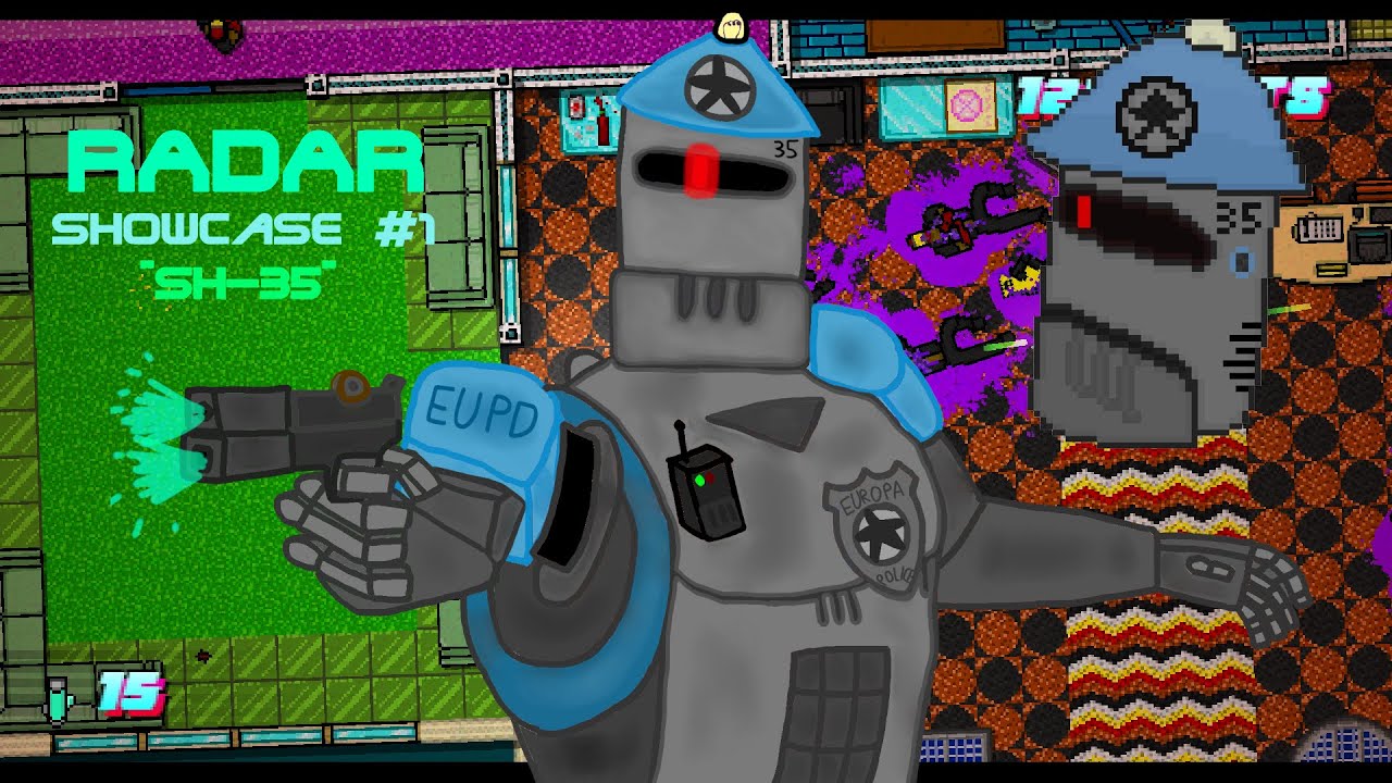 Hotline Miami 2 Level Editor: RADAR: World of Machines | Cop Bot/SH-35 ...