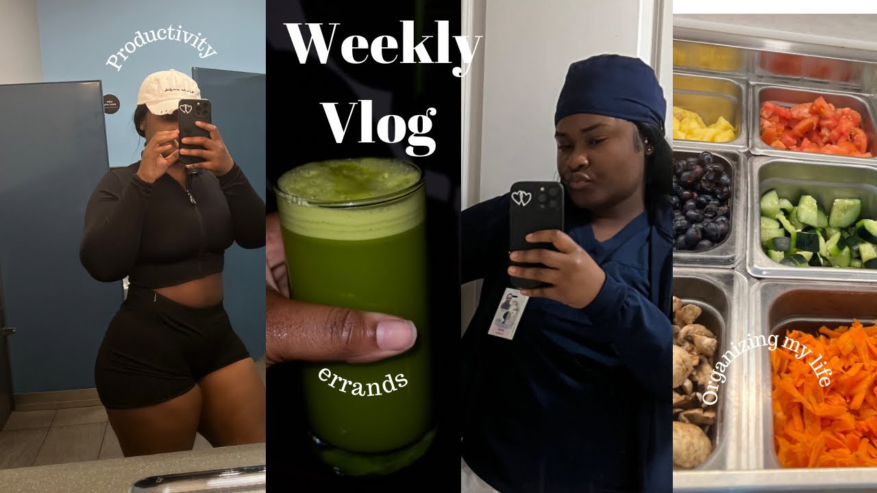 Productive day in my life as a CNA | weekly vlog | work drama | Changing lifestyle - YouTube