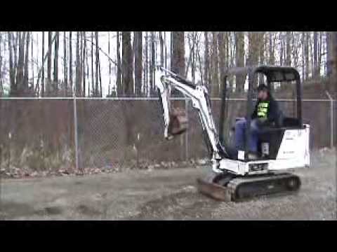 Sold! Bobcat 320 Hydraulic Mini Excavator Backhoe Blade Kubota bidadoo ...