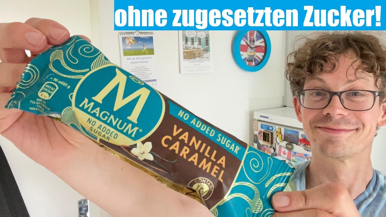 Magnum No Added Sugar Vanilla Caramel im Test! - YouTube