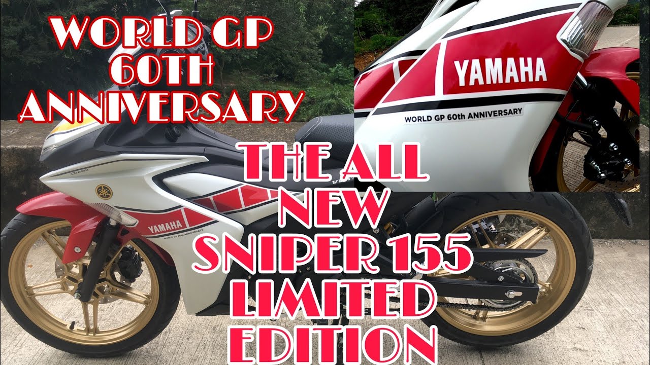 THE ALL NEW YAMAHA SNIPER R 155 LIMITED EDITION ( WORLD 60TH ...