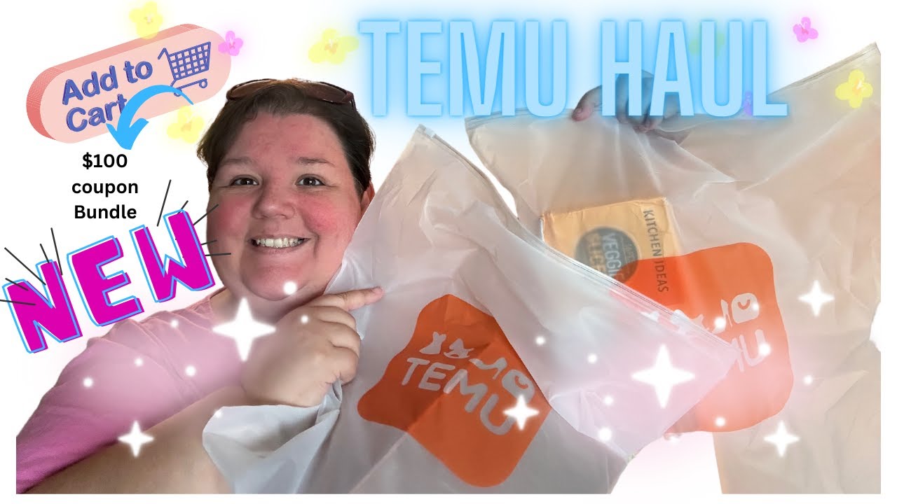 ** NEW** Temu Haul With Prices | Awesome Stuff | $100 Coupon Bundle ...
