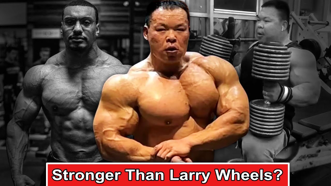 Chinese Bodybuilder is Stronger than Larry Wheels - YouTube