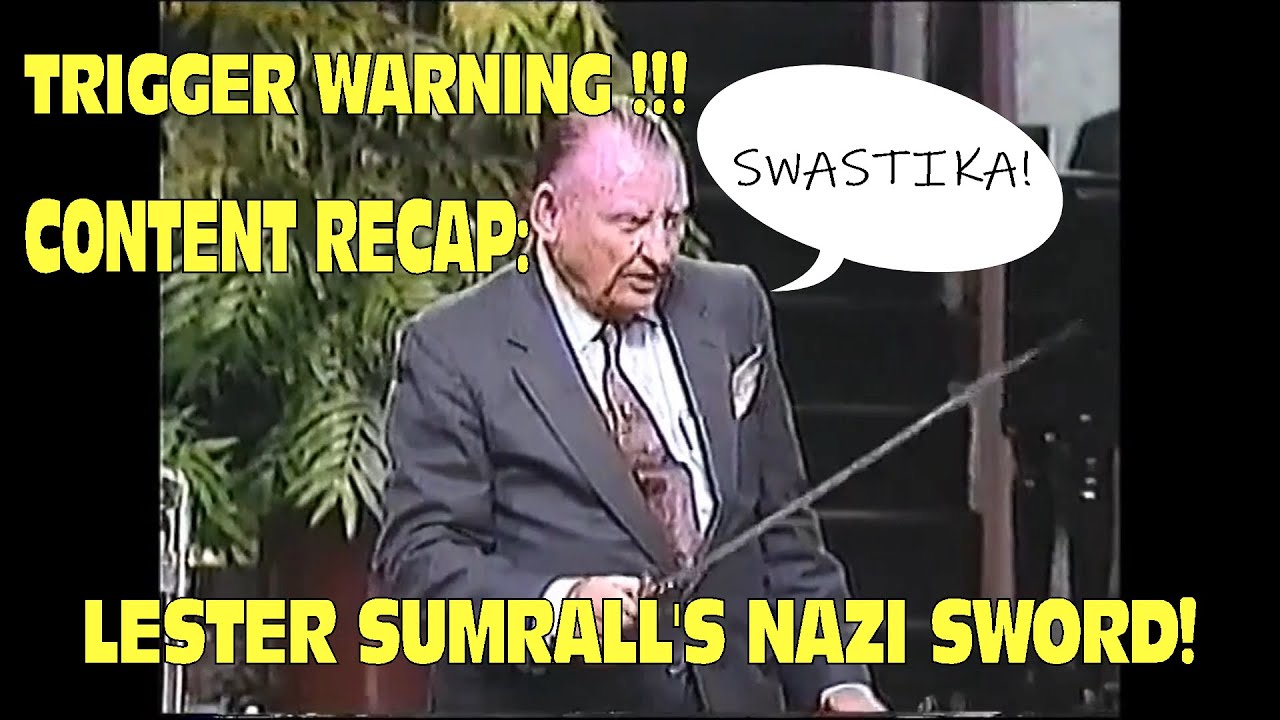 TRIGGER WARNING! CONTENT RECAP: LESTER SUMRALL - FREEMASON - OCCULTIST ...