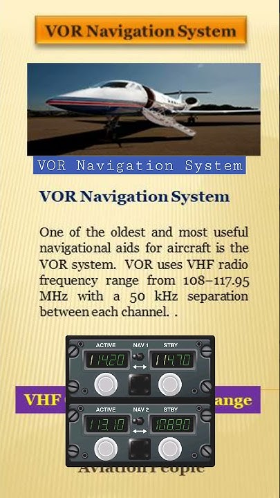 VOR Navigation | VHF Omnidirectional Range Overview #shorts #vor_system ...