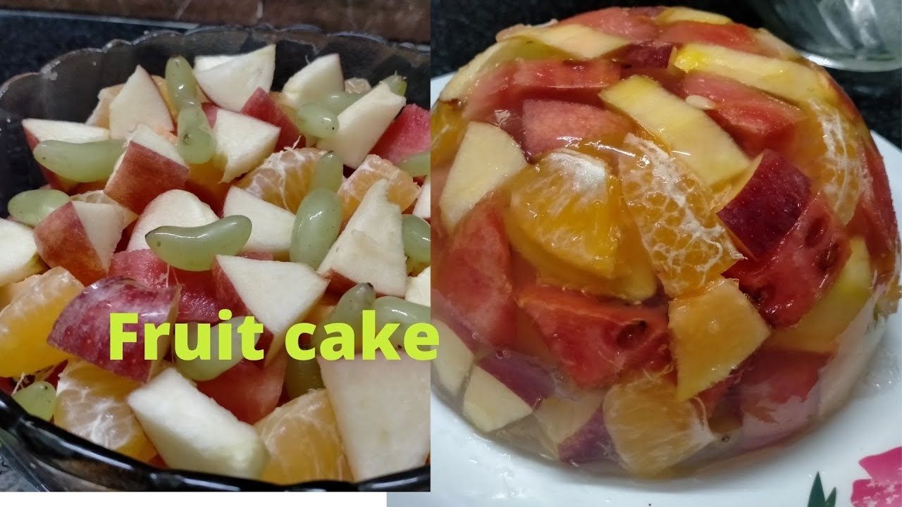 B💕eautiful and Healthy Fruit cake |💕| Jyothi's Cooking||fruit pudding ||mixed fruit pudding ...