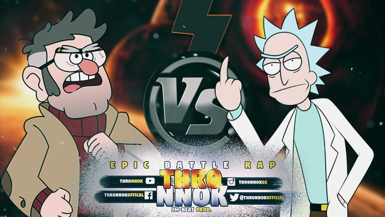 Rick Sanchez VS Stanford Pines | EPIC BATTLE RAP | -THONNOK- - YouTube