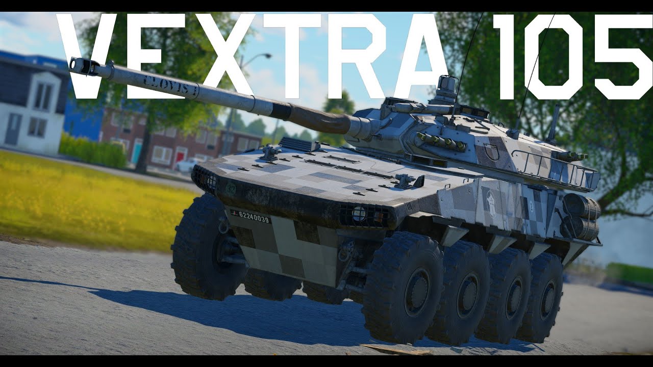 Takeoff Your CamoNet Now !ㅣWar Thunder Vextra 105ㅣUHQ 4K - YouTube