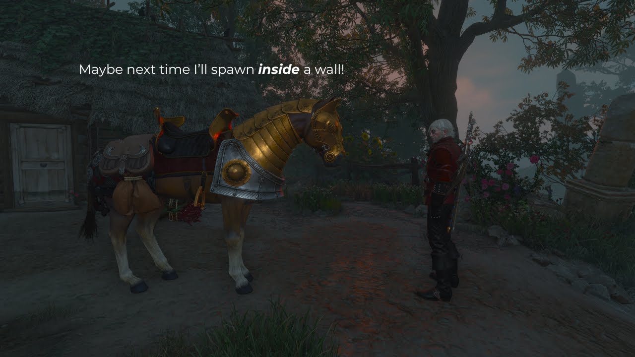 The Witcher 3 - Roach Talks (Equine Phantoms Quest) | All Endings - YouTube