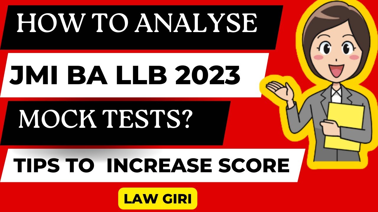 Analysing Mock Test JMI BA LLB|Analysis Paper Jamia Islamia 5 years Law ...