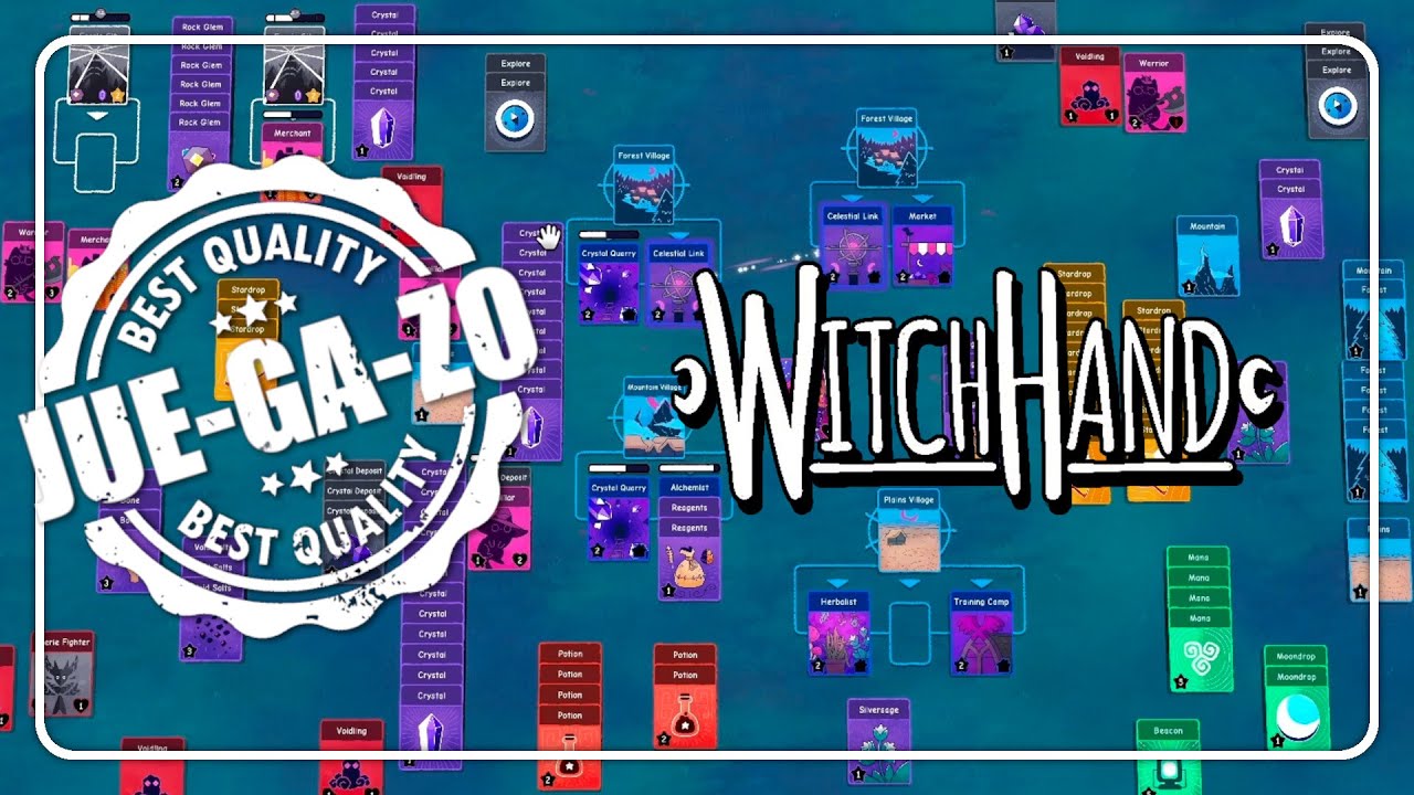 TREMENDA JOYA - WitchHand Gameplay Español - YouTube