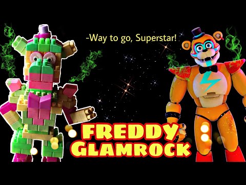 How to Make a Robot FNAF From Lego || Glamrock Freddy