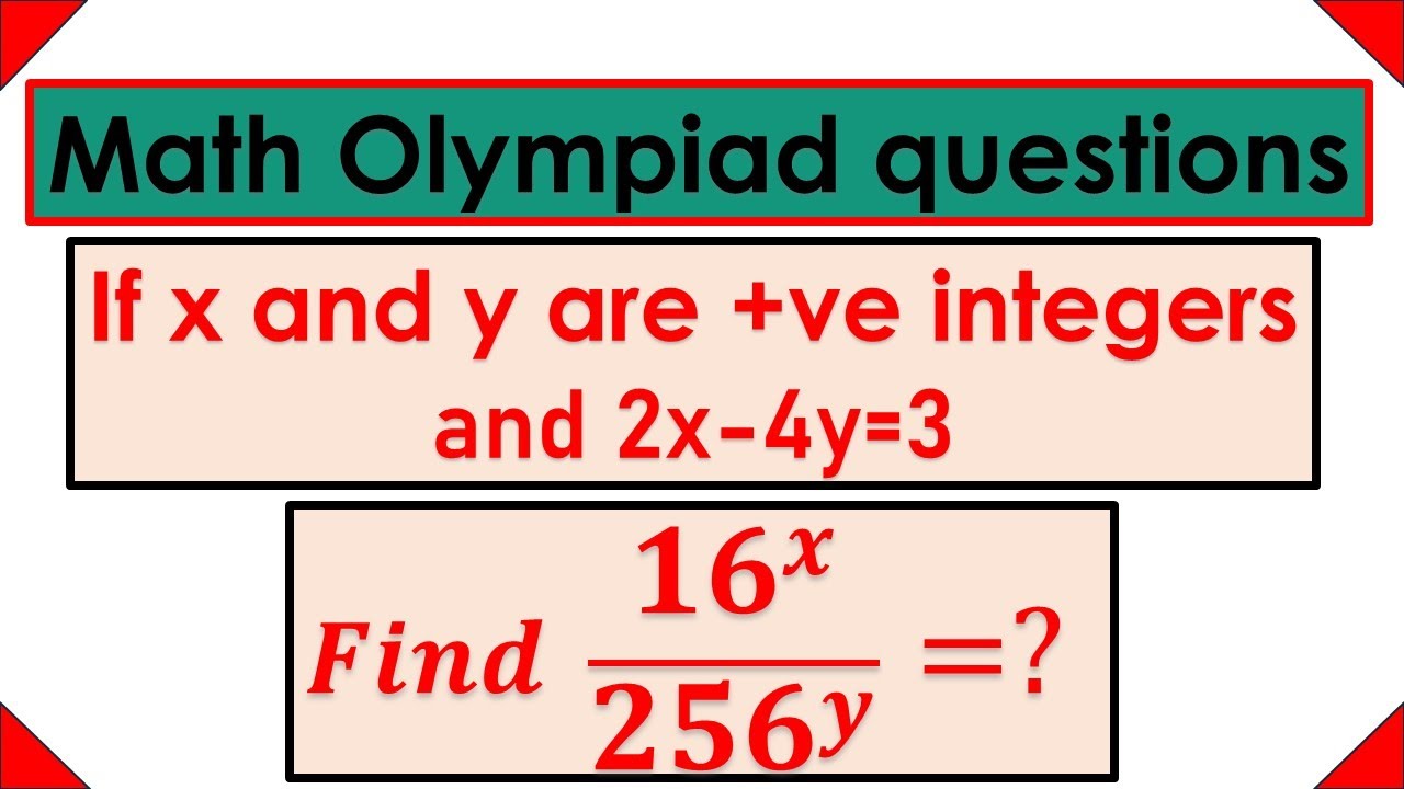 Math olympiad questions || viral math problems - YouTube