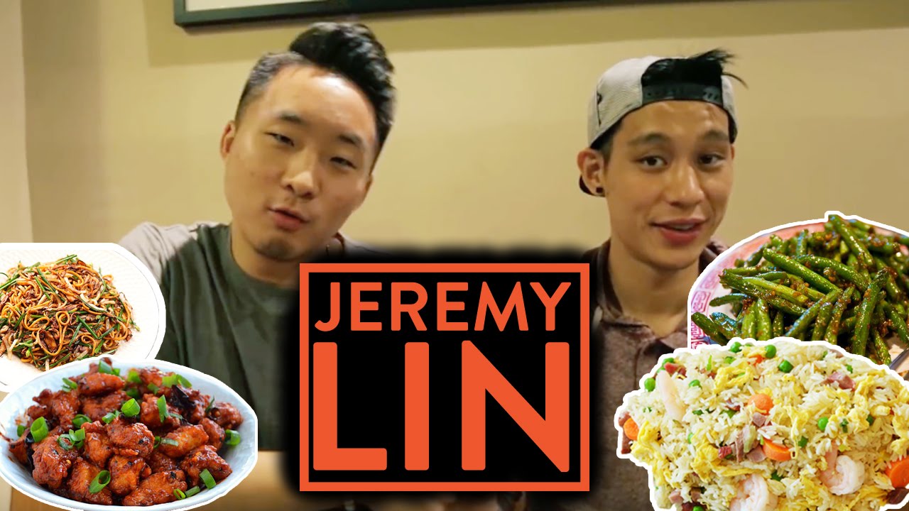 Eating Americanized Chinese Food w/ JEREMY LIN | Fung Bros - YouTube
