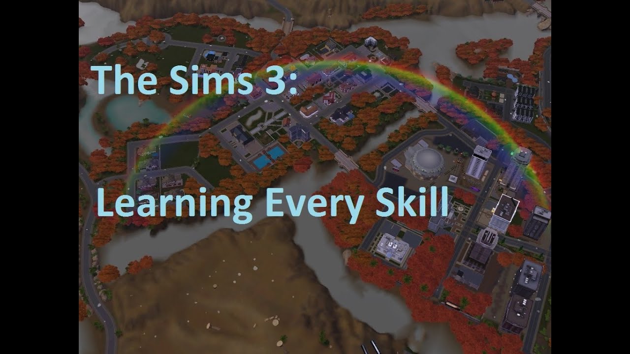 Sims 3 Skill Challenge part 5 - Jun Xu - YouTube