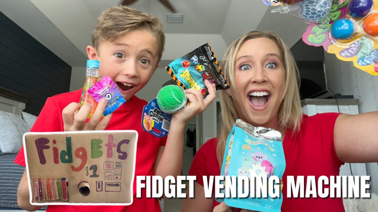 FIDGET VENDING MACHINE 🌈🤯🤯 - YouTube
