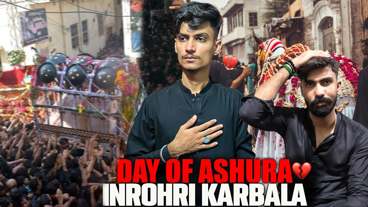 10th muharram Day of ashura in rohri karbala 💔 rohri karbala matam 2025 ...