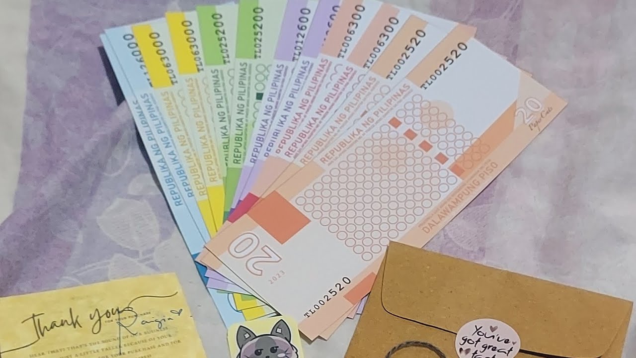 UNBOXING MONEY SAVING CHALLENGE - YouTube