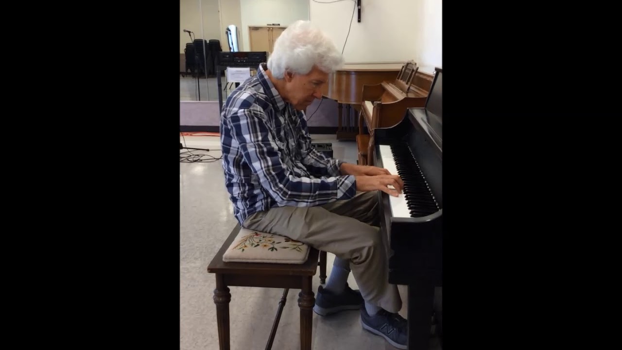 Mark Hochberg at work on the piano on 2017 08 17 - YouTube