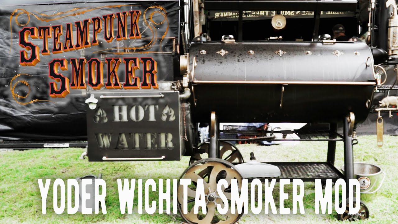 Steampunk Yoder Wichita Smoker Offset - Awesome offset smoker mods ...