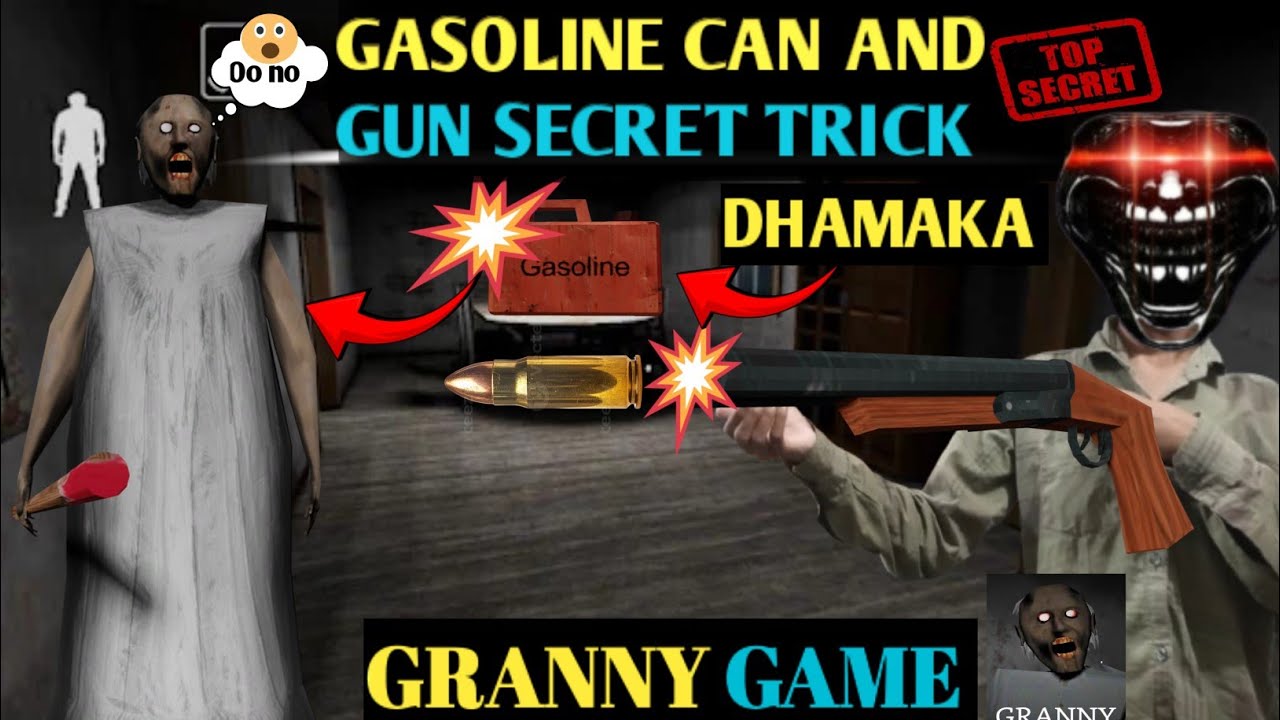 How to use Granny game Shooting Gun 🔥 (shooting gun) 🔫:👉 GRANNY GAME 🔥 ...