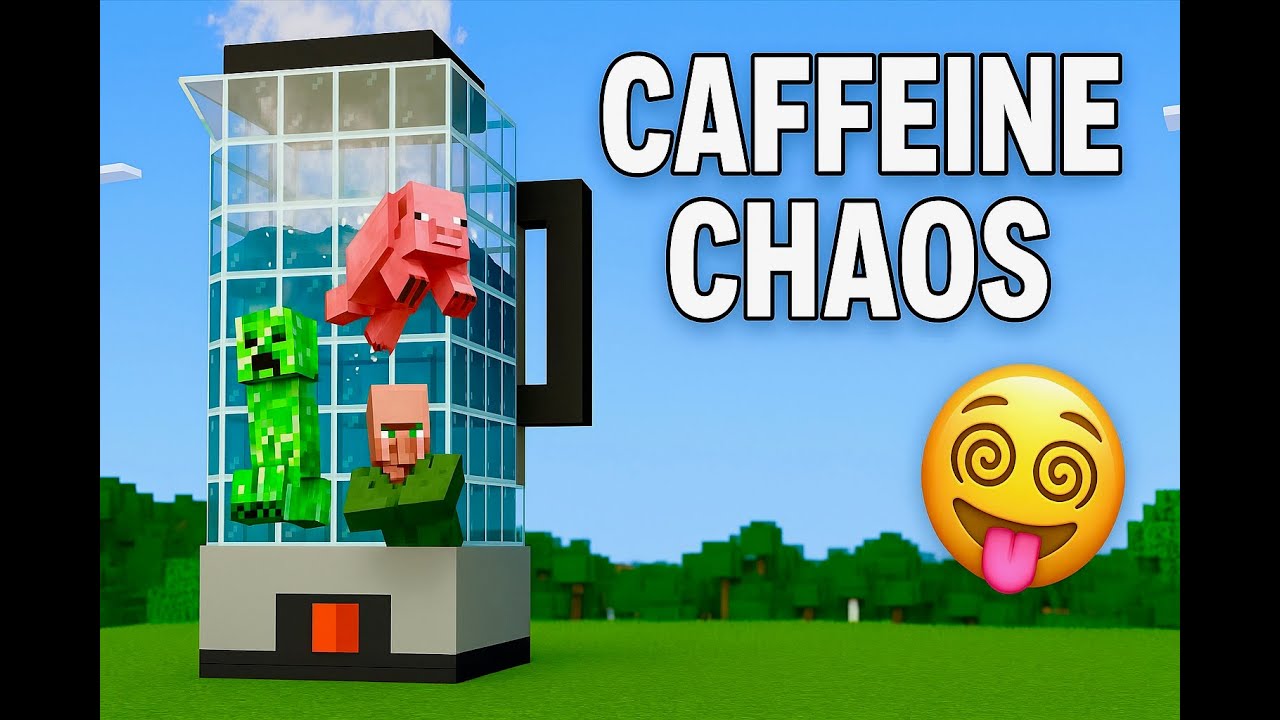I Built a Coffee Machine for Mobs in Minecraft - YouTube