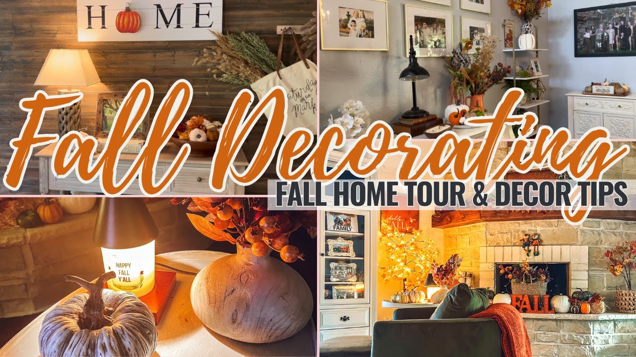 Autumn Decor | 2023 Fall home tour | Cozy Living | Intentional Living ...