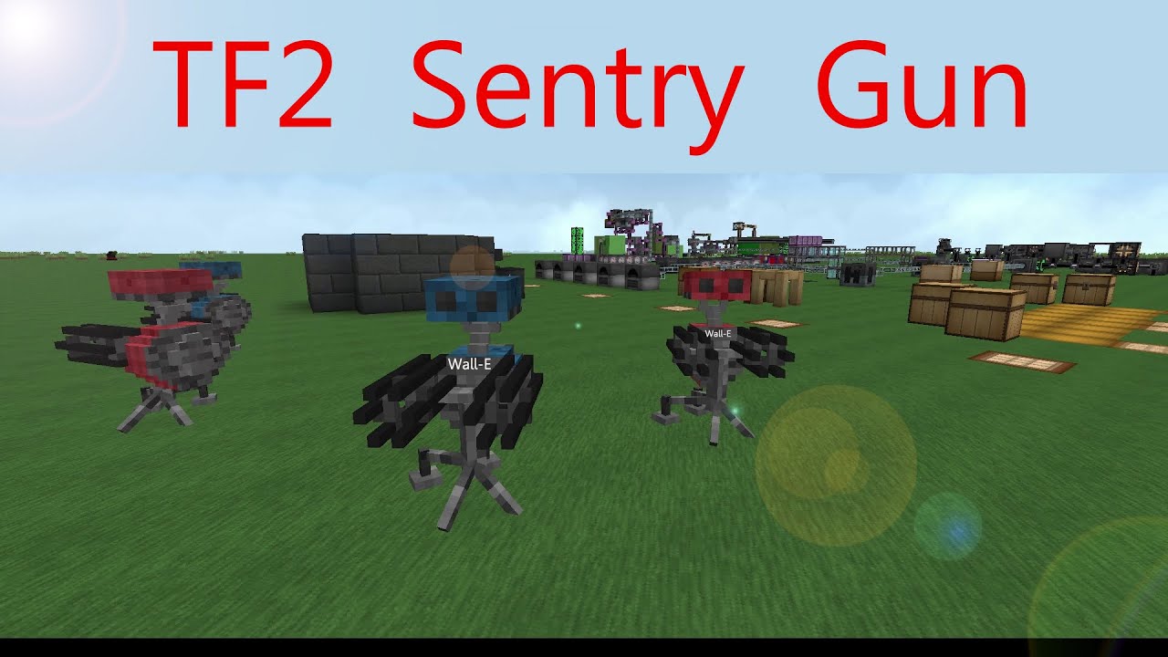 Minecraft Tutorial: Team Fortress 2: Sentry Gun [DE] - YouTube